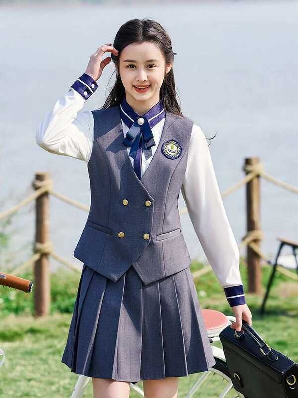 E Suit Vest Women's Style Spring And Autumn Academy Style JK Uniform ...
