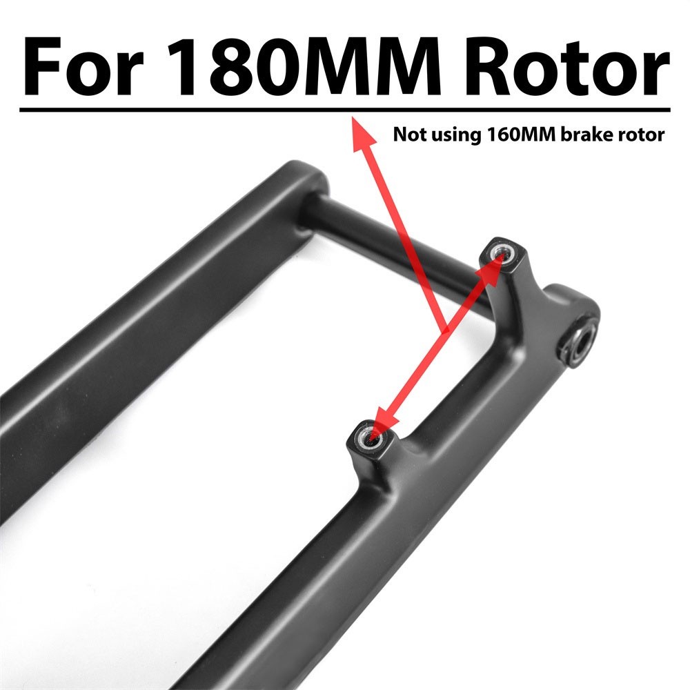 KOCEVLO Boost MTB Crabon Fork 29er 110*15mm Bike Rigid Disc Brake Fork ...