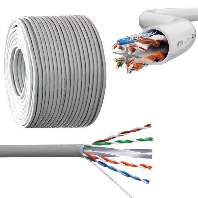 20M 5M UTP Ethernet Cat 6 Cable Wire Computer Networking Modem Patch ...