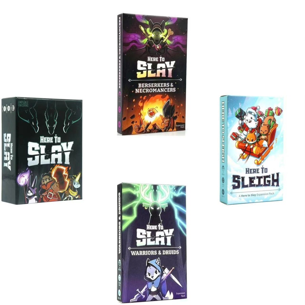 Here To Slay Board Game Expansion 2 Family Party Casual Game Card ...