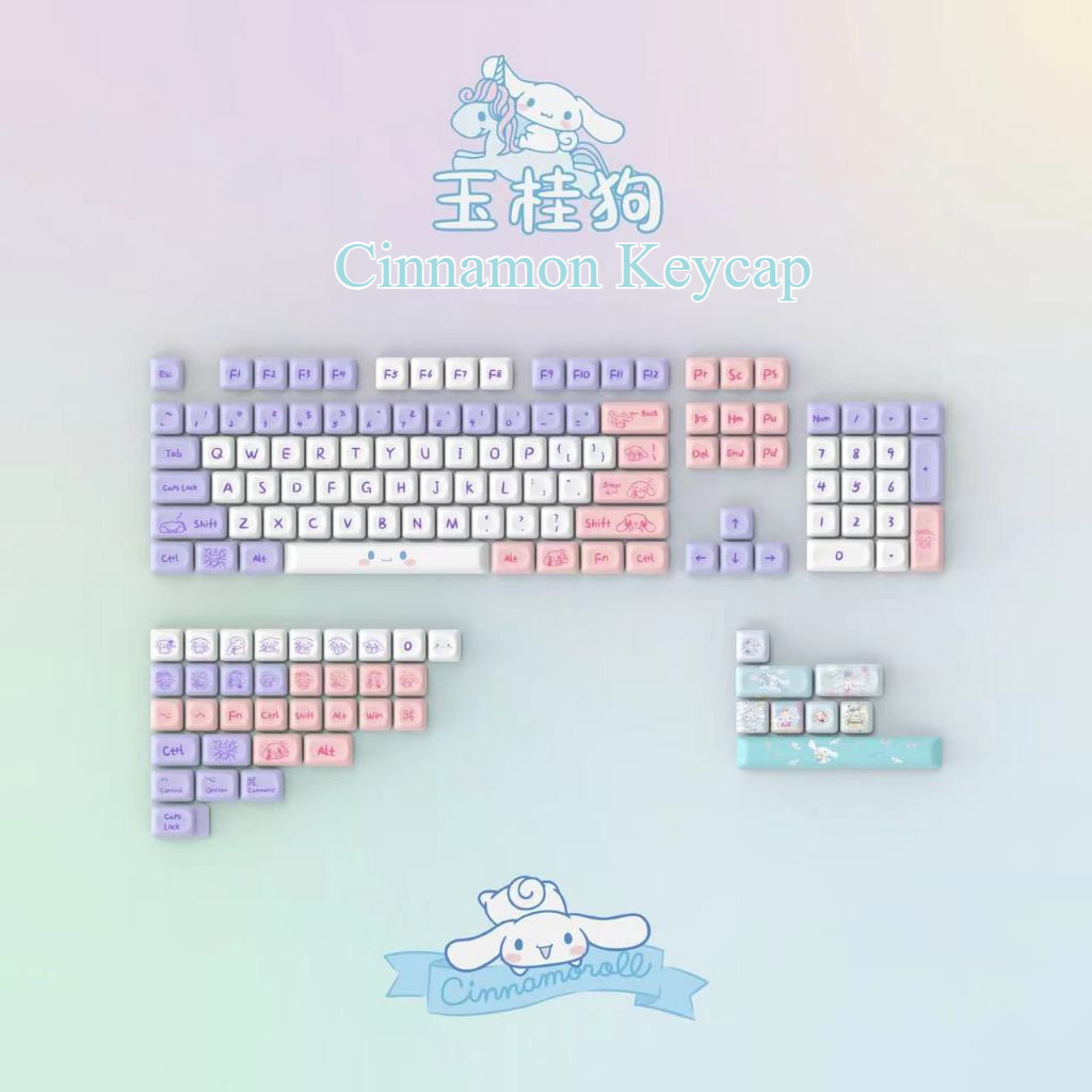 【Local Delivery】Cinnamon Keycap MOA Profile DYE-SUB PBT Customization ...