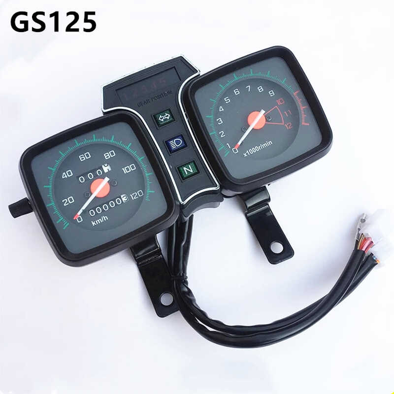 Motorcycle 3 Speedometer for Suzuki Haojue Qingqi GS125 125cc ...