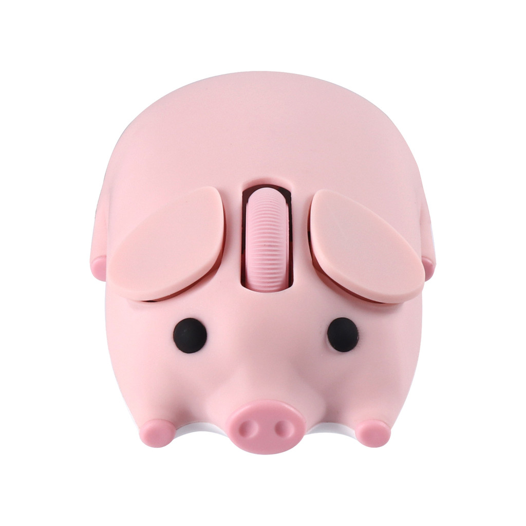 PINK Pig Mouse USB Receiver + BT Mice 1200 DPI Battery Version Mice 2 ...