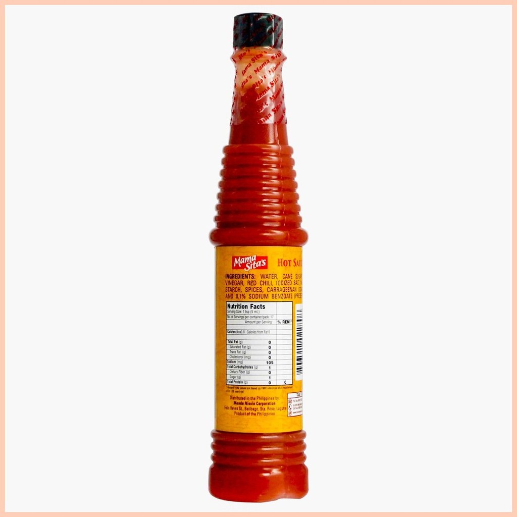 ☪ ۞ Mama Sita's Pinoy Anghang Hot Sauce 85 mL | Shopee Philippines