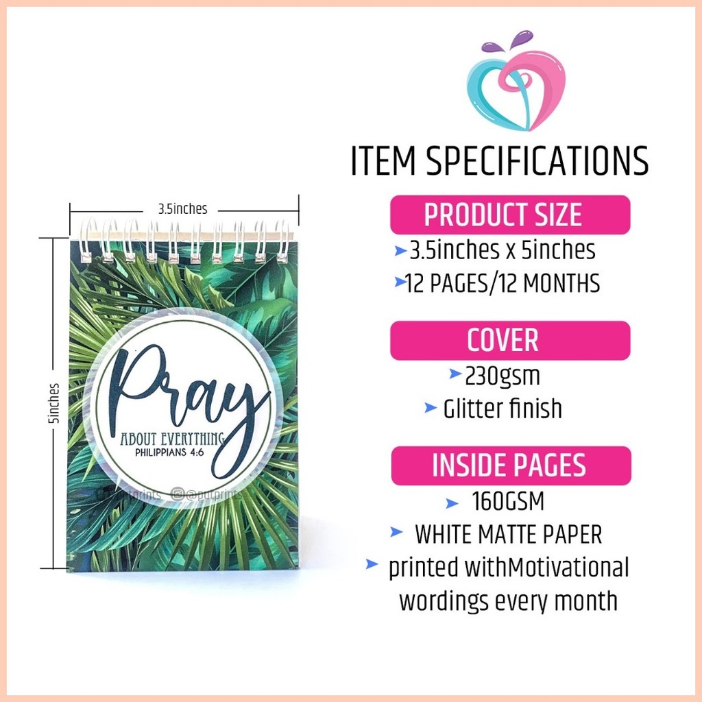♨ 2025 Mini tent desk calendar with bible verse/motivational calendar ...