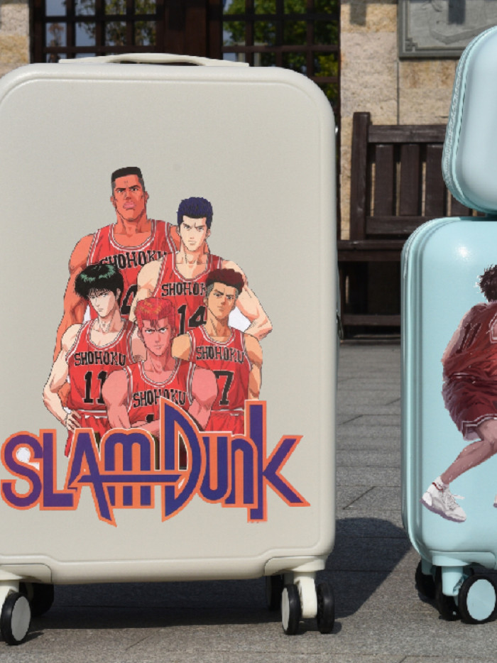 Cartoon Cute Slam Dunk Sakuragi Hanamichi Luggage Sticker Trolley ...