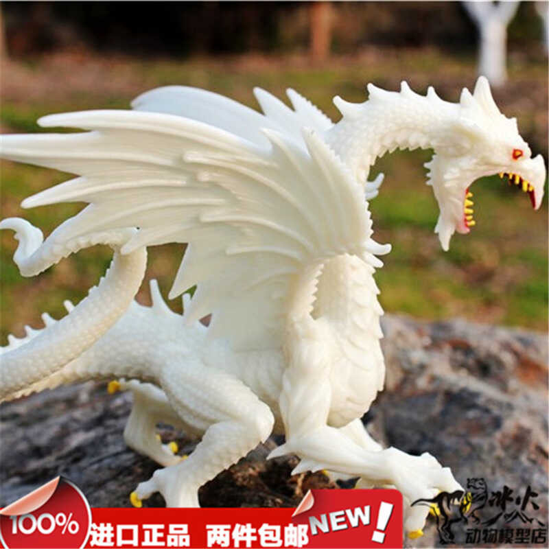 SAFARI Male And Female Simulation Static Animal Monster Model Toy Snow ...