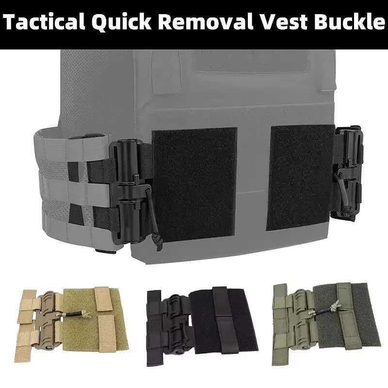 Tactical Outdoor Vest Camping Accessories Buckle Durable Quick Release ...