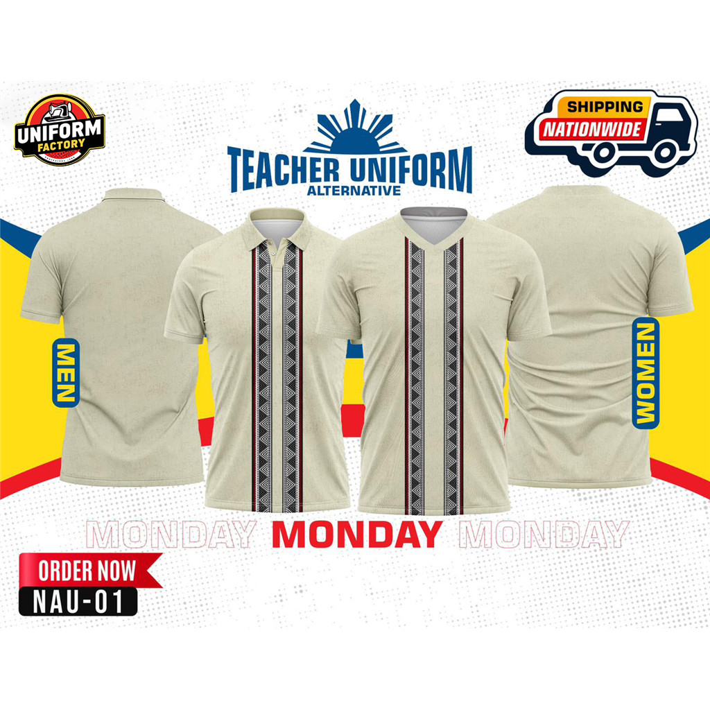 Deped Uniform 2025 Full Sublimation Deped Tshirt Teachers Uniform ...