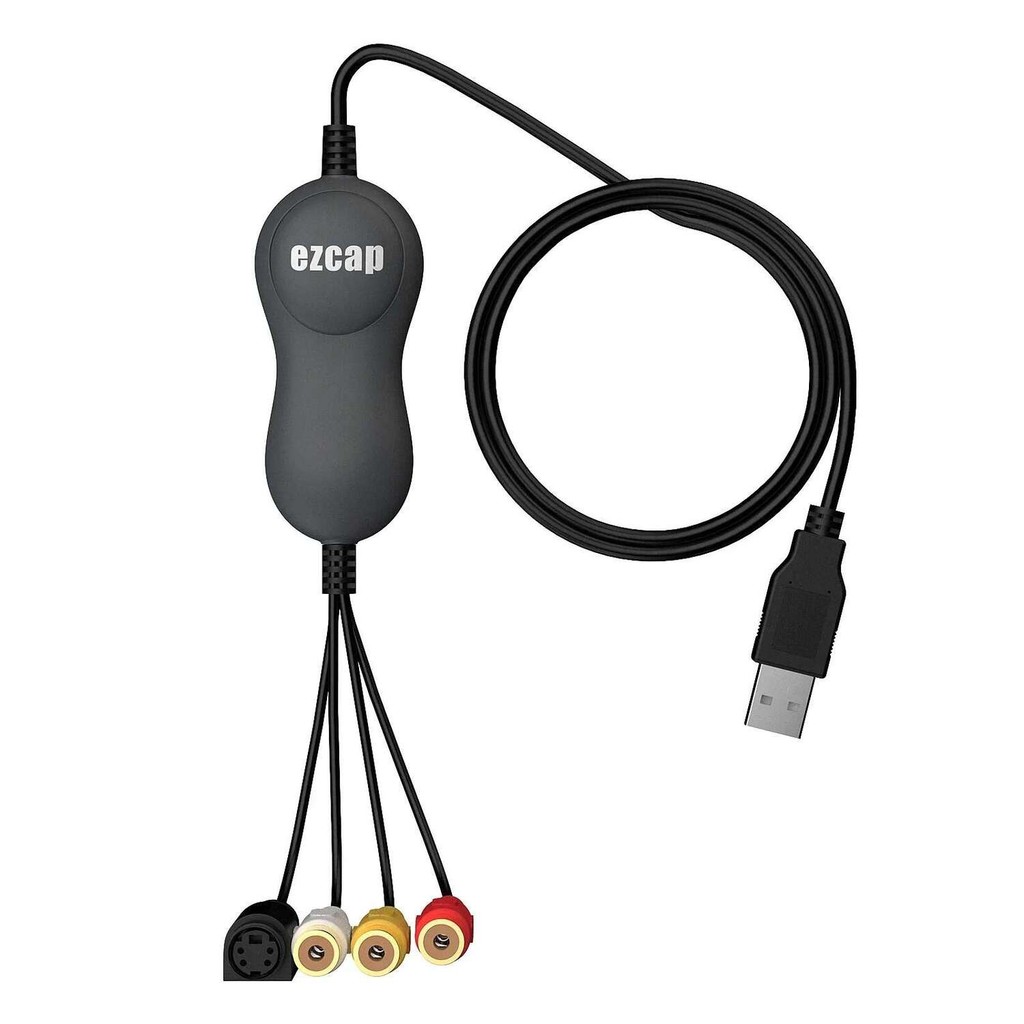 USB 2.0 Audio Video Capture Card AV CVBS S-video Analog Video Recording ...