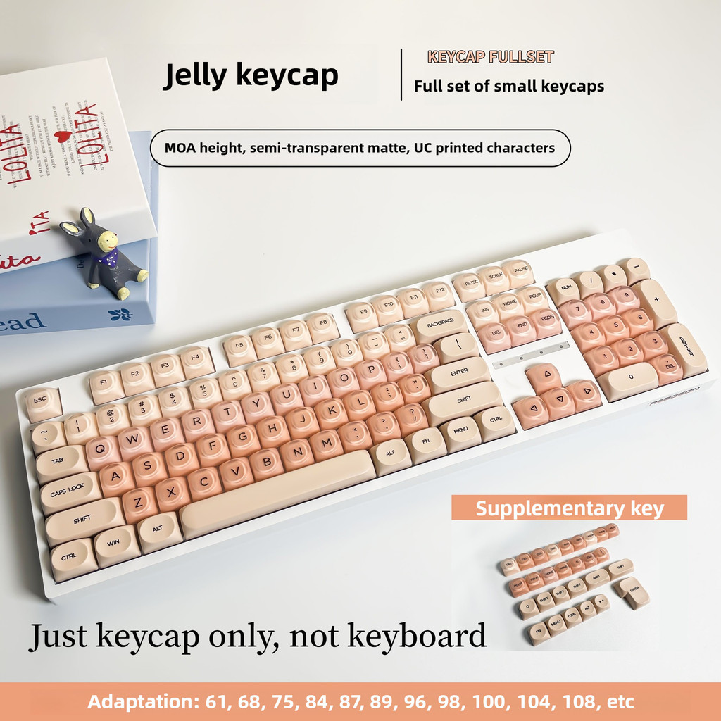 【Local Delivery】（NOT KEYBOARD) Jelly Keycap MOA Profile Thai English ...