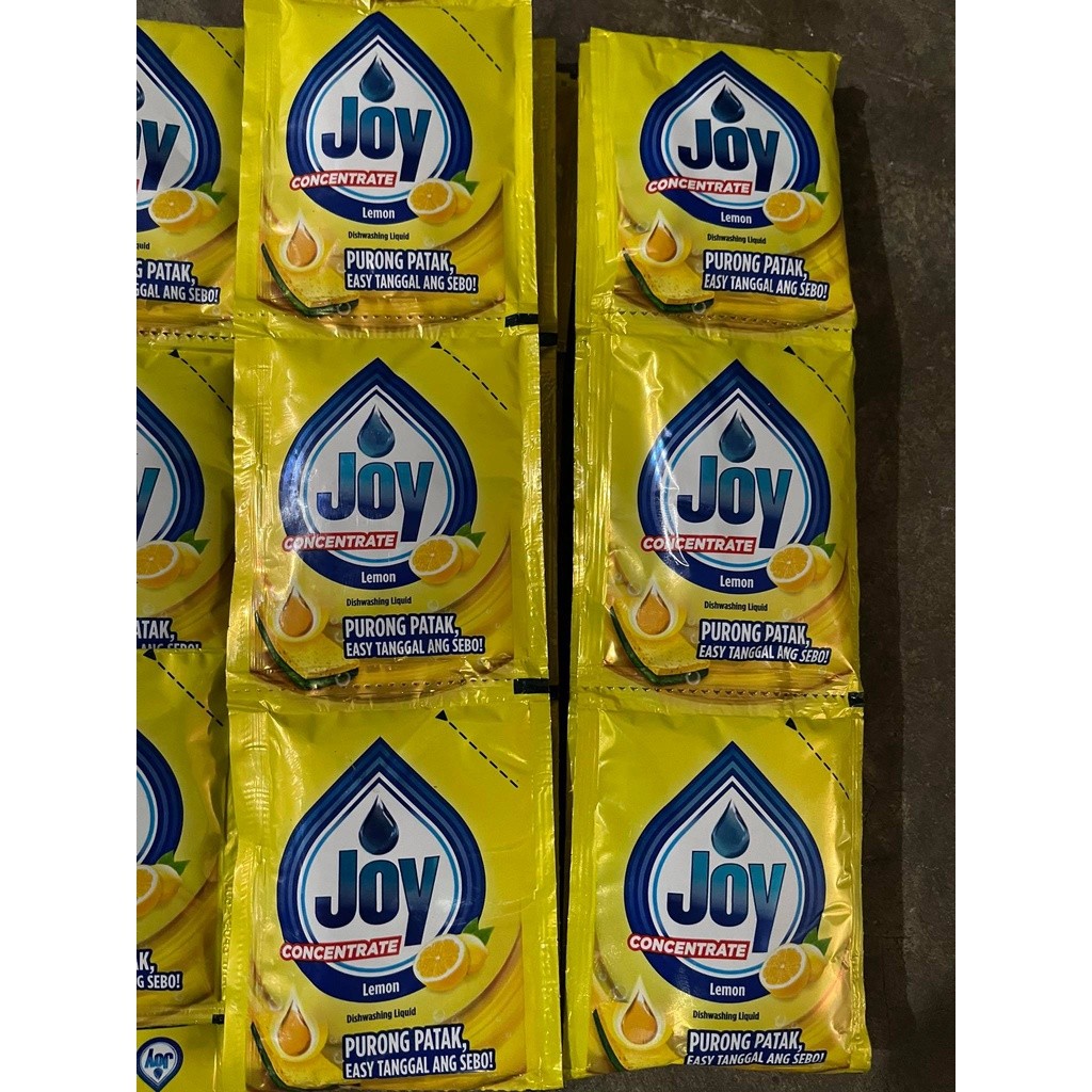 JOY DISHWASHING LIQUID 18.5ml Sachet by 6 | Shopee Philippines