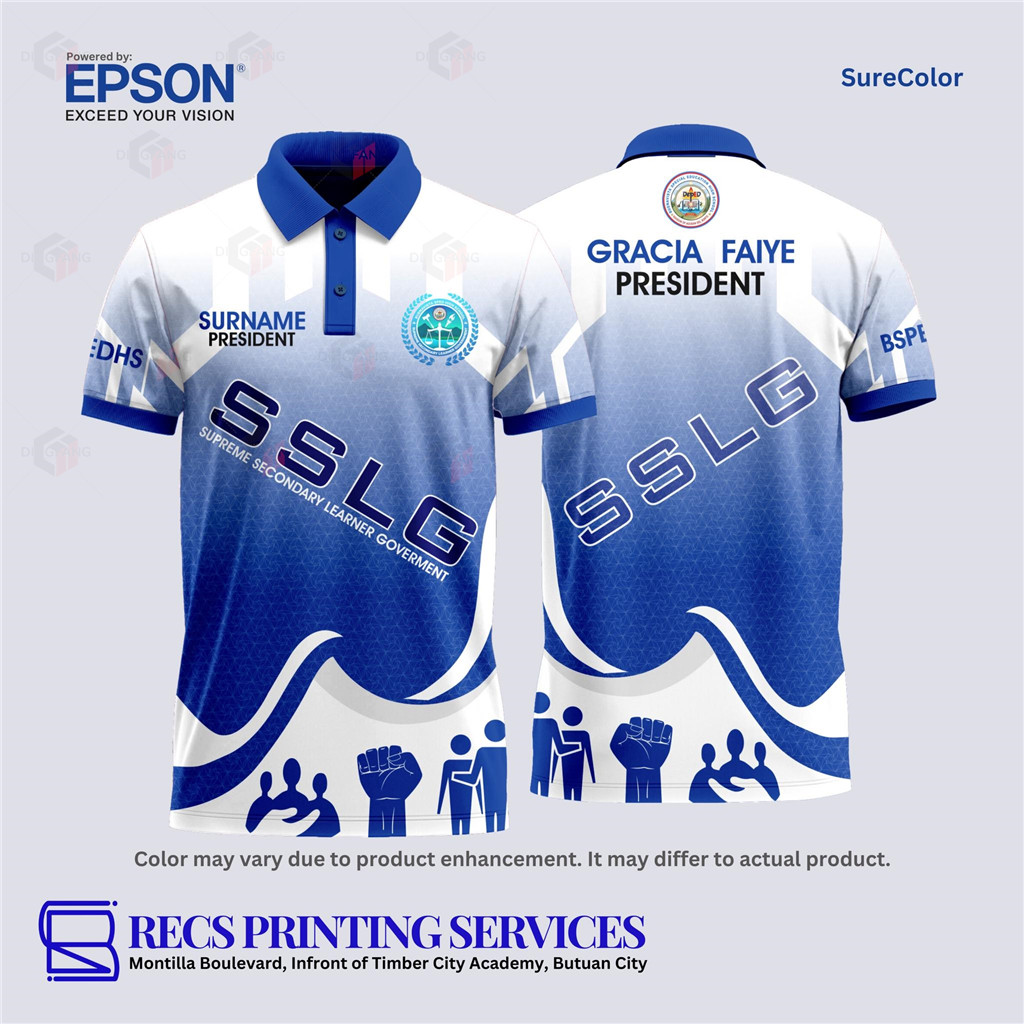 【FREE CUSTOM】POLO Shirt Uniform for SSLG | SELG | YES-O | BKD FULL ...
