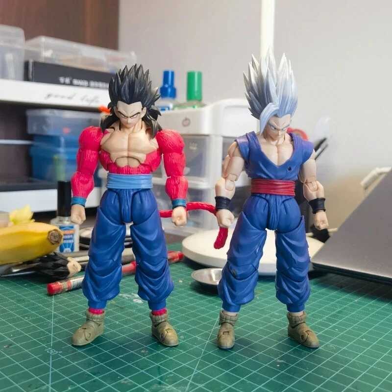 Dragon Son Gohan Heads Accessories Super Saiyan 4 Anime Ssj4 Action ...