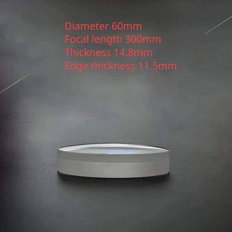 Optical Glass Glued Bikonvex Lens Achromatic 60Mm Focal 300Mm Optics ...