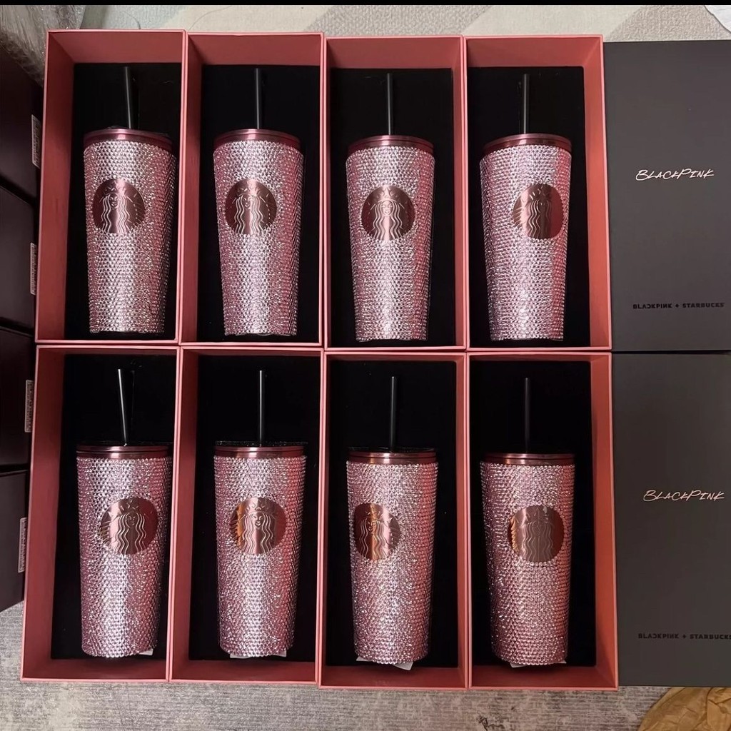 Starbucks Cup × Blackpink Co-branded Limited Gift Box Diamond 304 ...