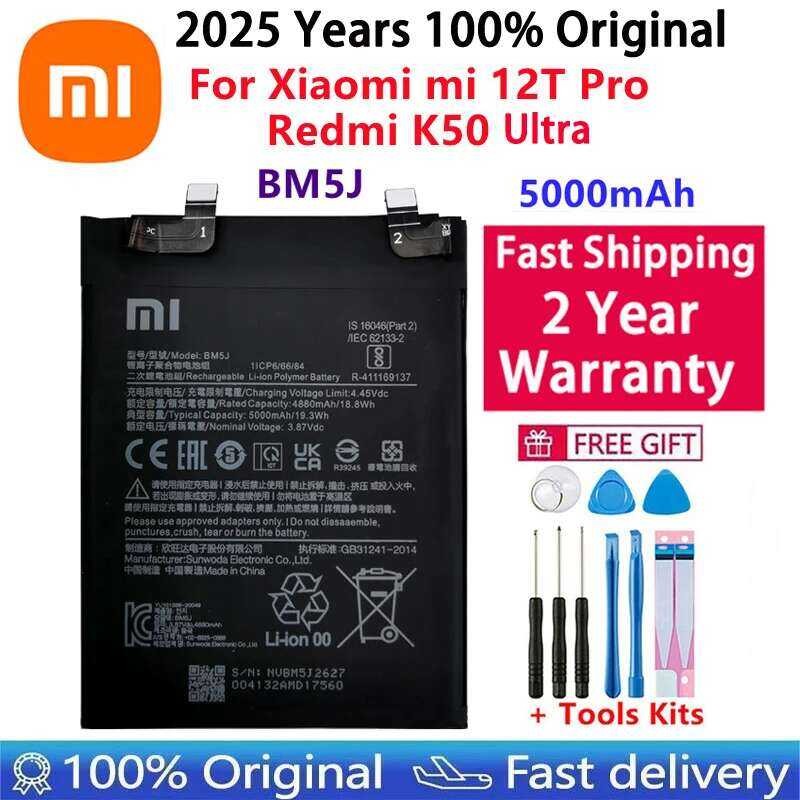 2025 Years 100% Original Replacement 5000mAh BM5J Battery For Xiaomi Mi ...