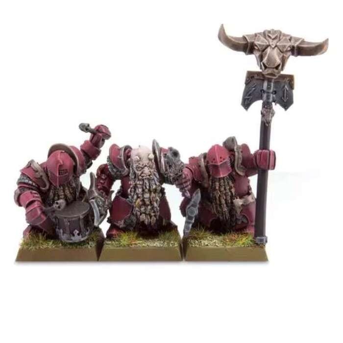 [warhammer] Chaos Dwarf Command Group Unpainted Unassembled | Shopee ...