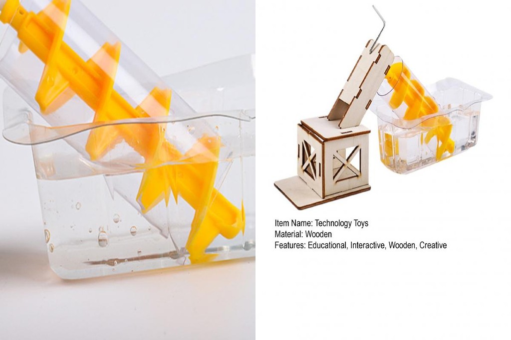 YX Stem Building Set for Kids Wooden Stem Kit Stem Educational Diy ...