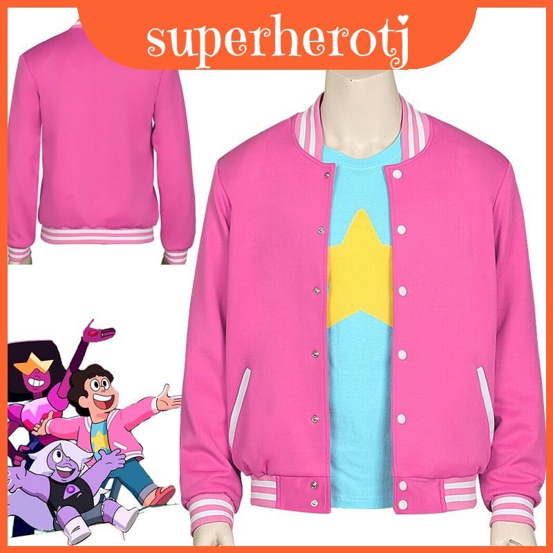 Steven Cosplay Universe Baseball Uniform Unisex T-shirt Set** Costume ...