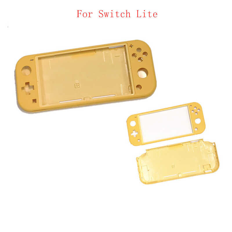 Plastic 2 Housing For Nintendo NS Switch Lite Host Maintenance Replacement Hine Yellow Shell ...