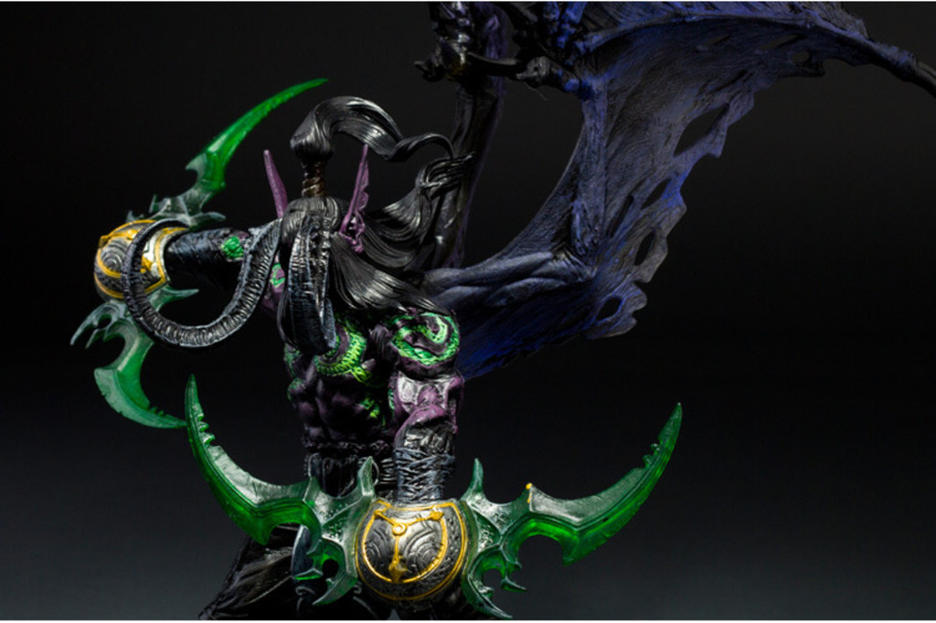 RPG Game Wow Popular Night Elf Demon Hunter Illidan Stormrage PVC ...