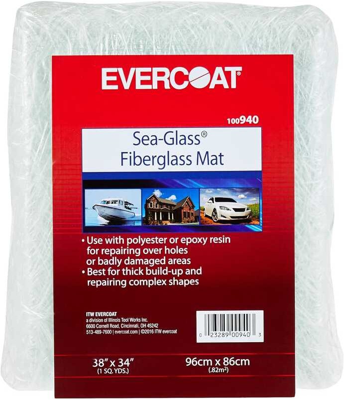 Fibreglass Evercoat 942 Fiberglass Matting 8 Square Foot - 100940 ...