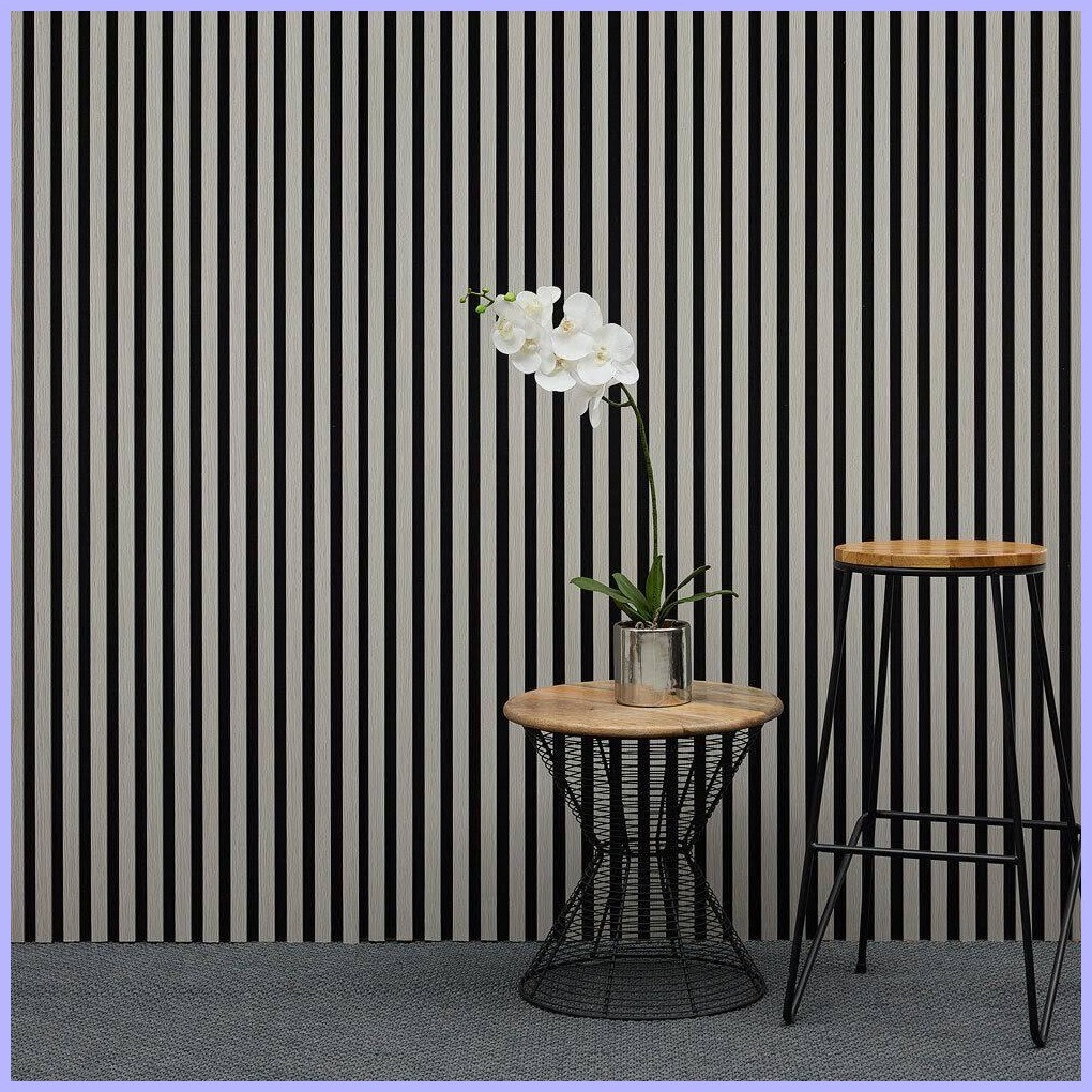 ♀ WHB Wood Cladding Design PVC Wallpaper 10meters x 45cm Selfadhessive ...