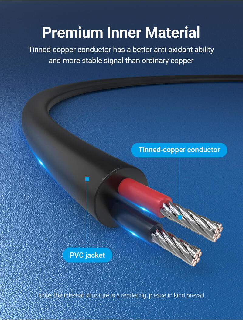 Trendy New Vention USB to DC 5.5mm Charging Cable 28 AWG for Mini Fan ...