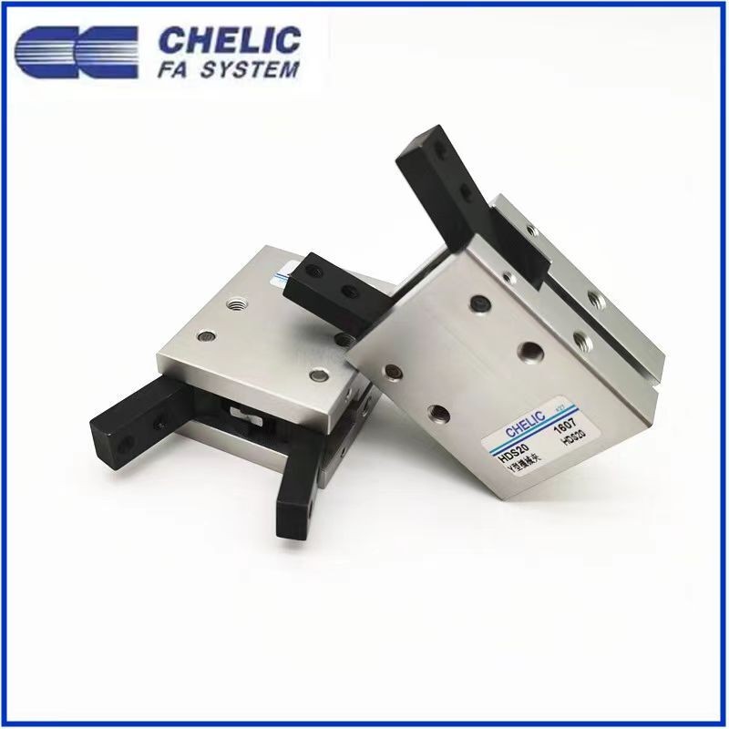 CHELIC Pneumatic Finger Cylinder HDS-HDP-HDM-HDZ 10 16 20 25 32D Mechanical Clamp | Shopee ...