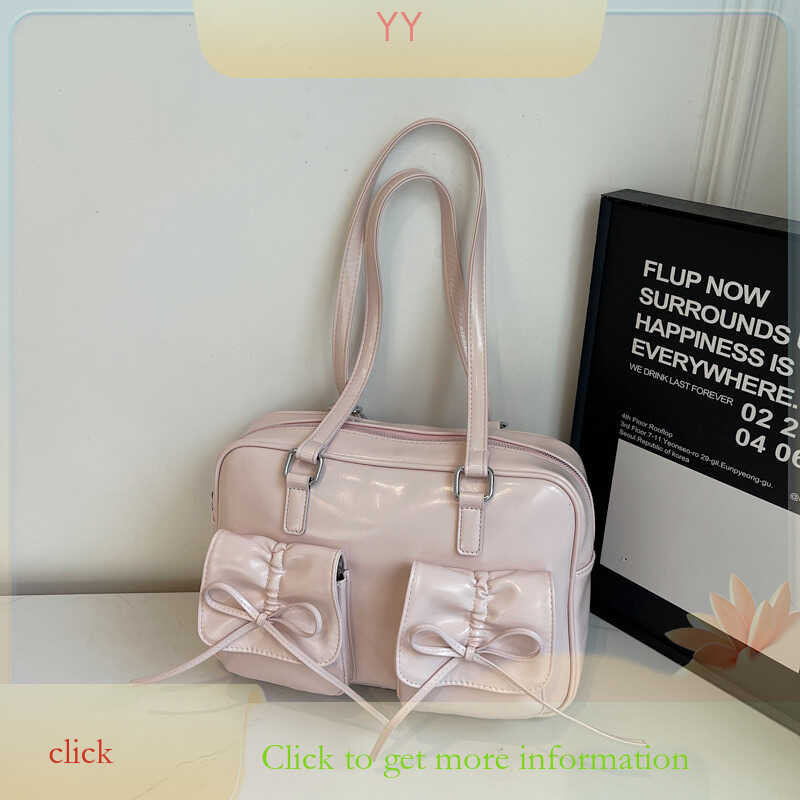 n Large Capacity Bow Tote Bag Women's Autumn And Winter New Versatile ...