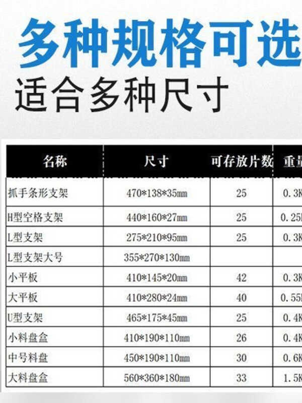 Anti-static PCB slot turnover storage circuit plug-in rack double ear ...