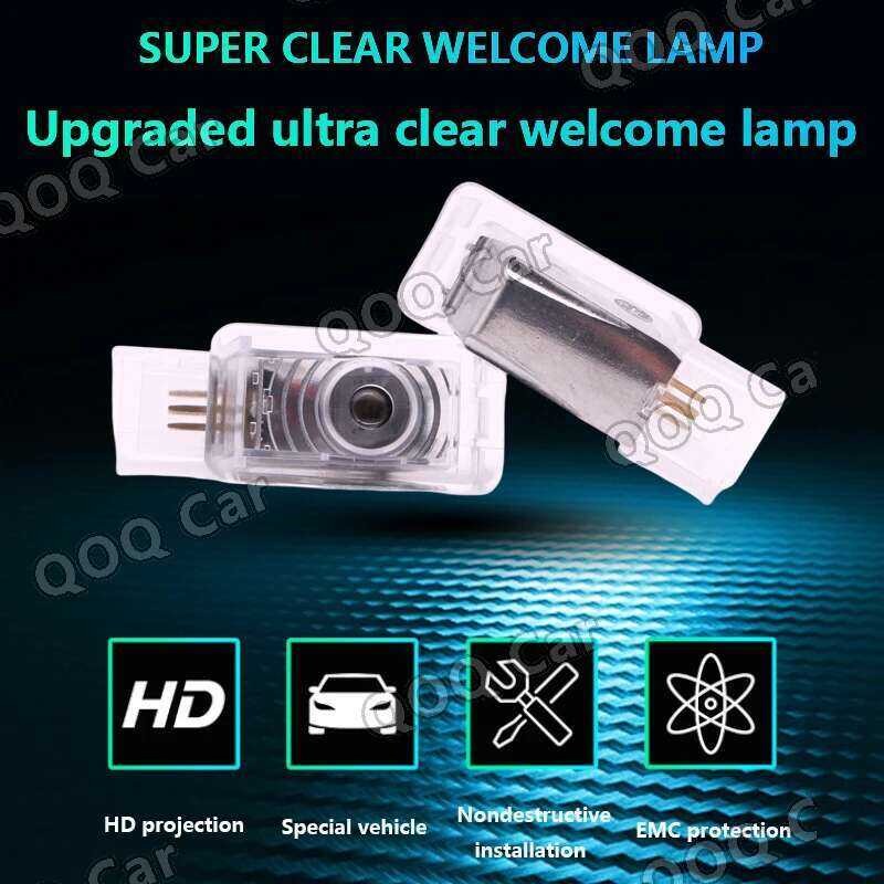 々 For Chevrolet Traverse 2021 2022 2023 2024 HD Car Door Welcome Shadow ...