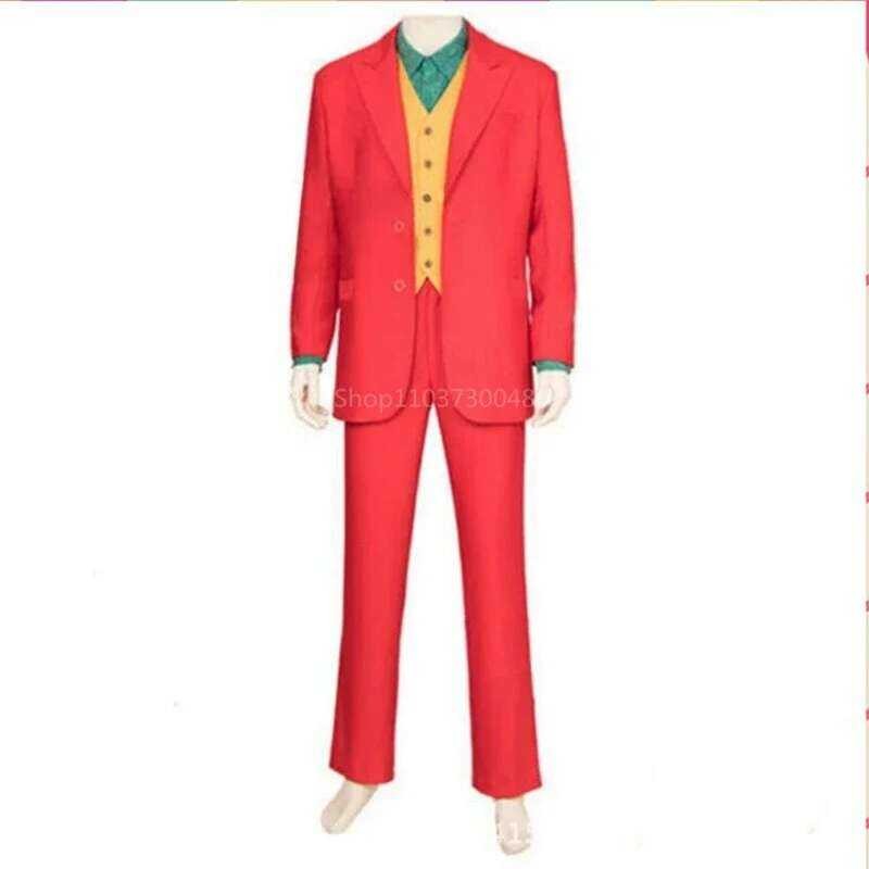 C 3 Pieces Halloween Costume Men Suits Set Fashion Men's Formal ...