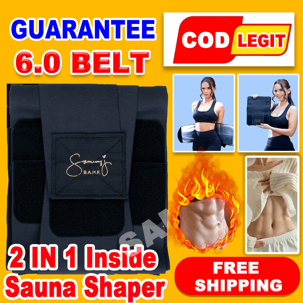 2IN 1 Sammy j 6.0slim Belt Original Power Belt Waist Trainer Women Man ...