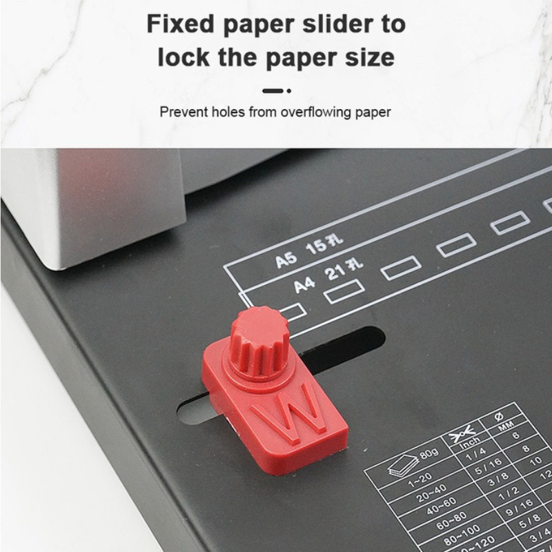 Comb Binding Machine A4/A3 Size Office 21 Hole Heavy Duty Binder ...