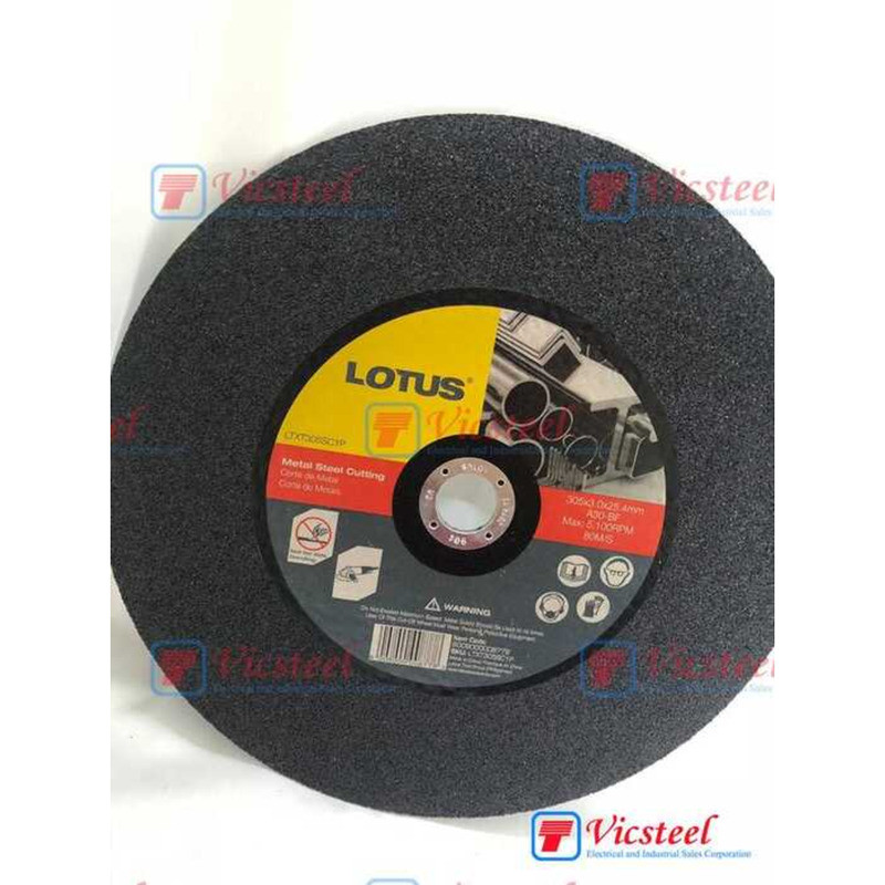 Lotus Cutting Disc Cut Off Wheel Blade 12 14 Inches For Steel 95B ...