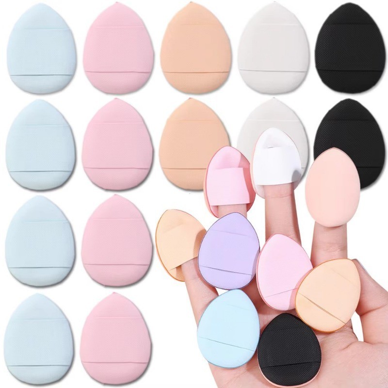 Mini Finger Puff - Soft Concealer Foundation Detail Puff - Professional ...