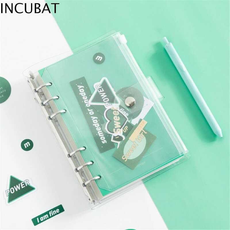 File Folder INCUBAT Kawaii Mini Diary Binder Book Handbook School ...