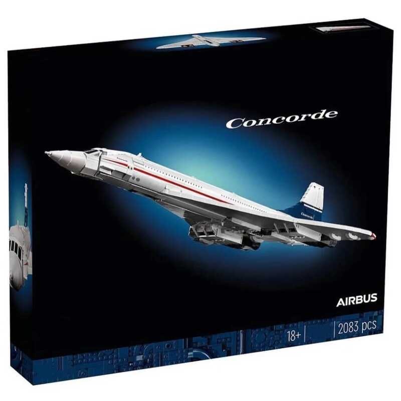 Bagong 10318 ICONS Concorde Airbus Ang Kilalang Supersonic Commercial ...