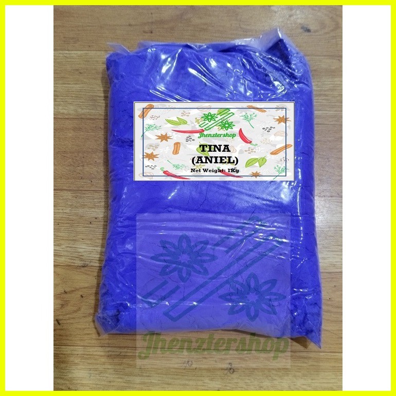 Tina Super Blue Aniel Bluing Powder 1 Kg | Shopee Philippines