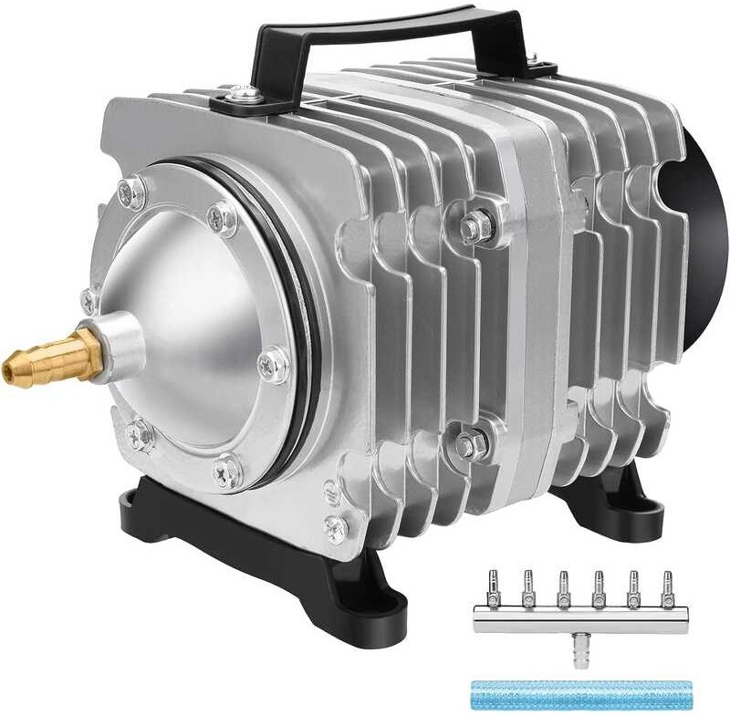 Electromagnetic Oxygen Compressor Portable Fish Tank Air Bubble ...
