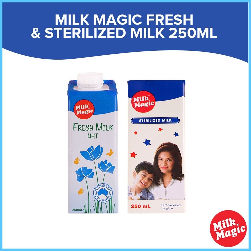 ∏ ☩ Milk Magic - Fresh & Sterilized Milk 250ml Expiry Date: June 14 ...