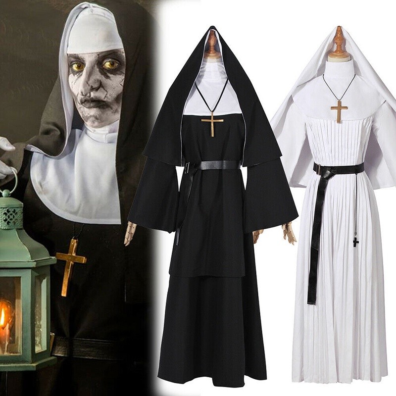 ZST Conjuring The 2 The Nun Valak Sister Cosplay Costume Halloween ...
