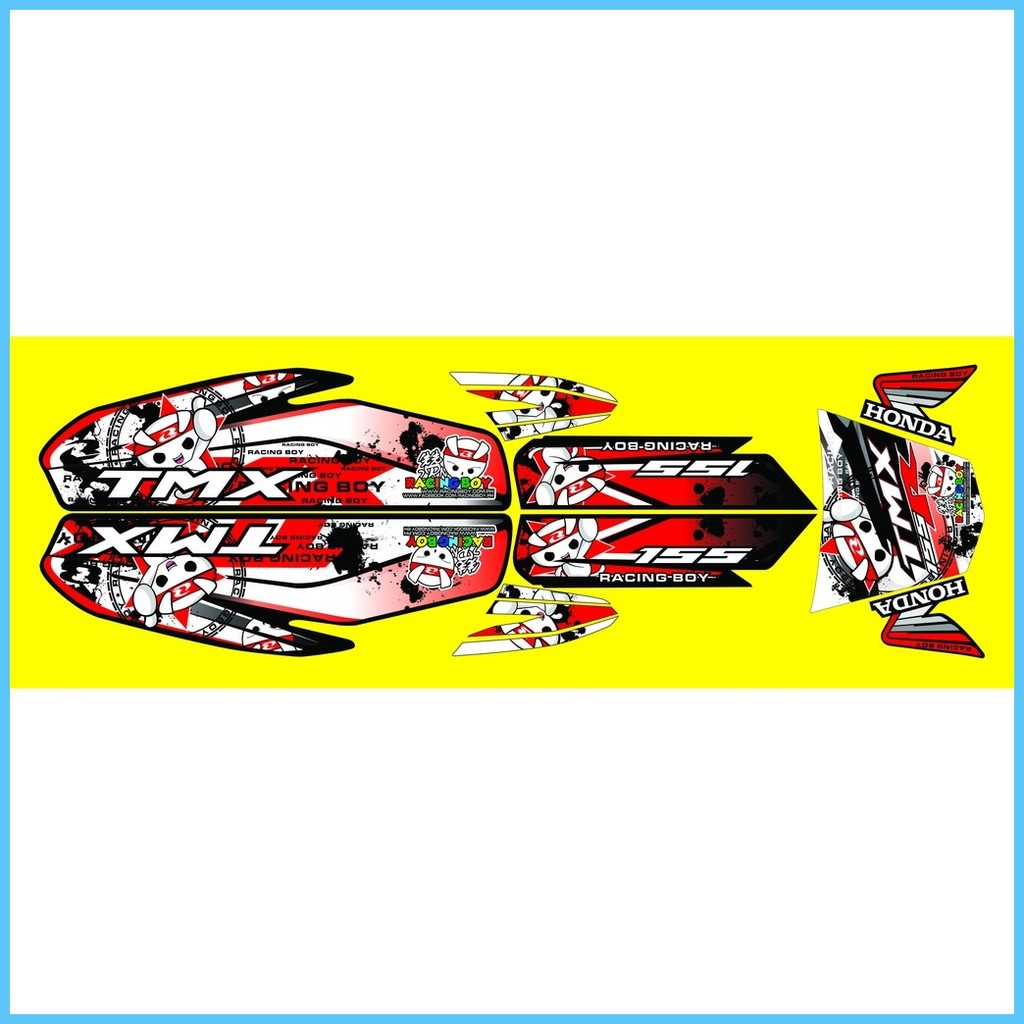 tmx 155 sticker decals tank sticker decals | Shopee Philippines
