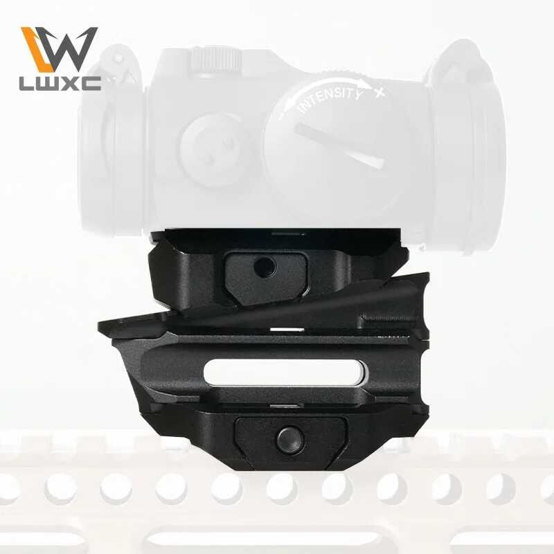 Metal Adjustable Height Increasing Base Red Dot Sight Scope Mount ...