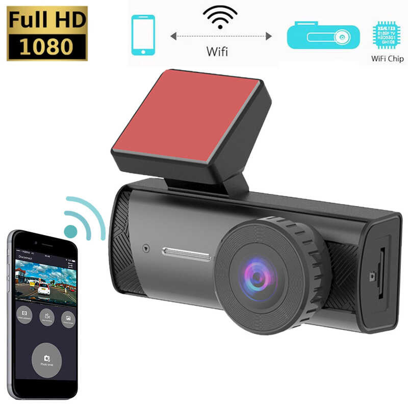 WIFI 4 Hidden Dash Cam FHD 1080P Mini Camera Mobile Phone Connected ...