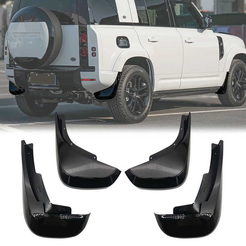 4X F For Land Rover Defender 110 90 2020 2021 2022 L663 V8 Car Mudguard ...