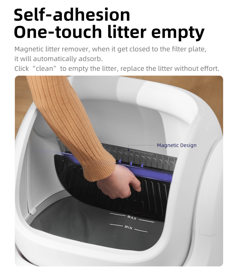 Petree Open Smart fully automatic cat litter box open intelligent ...