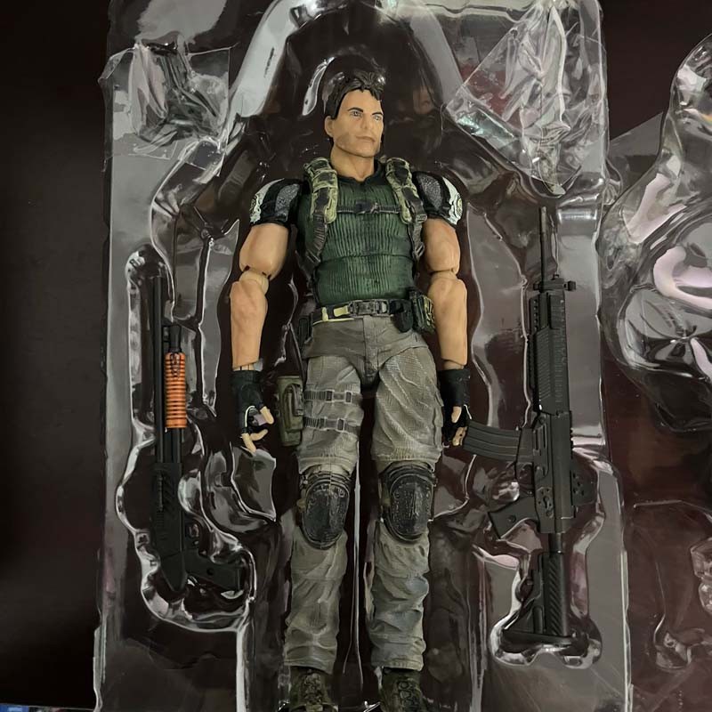 Play Arts Kai Play Arts Kai Biohazard5 Chris Redfield PVC Action Figure ...